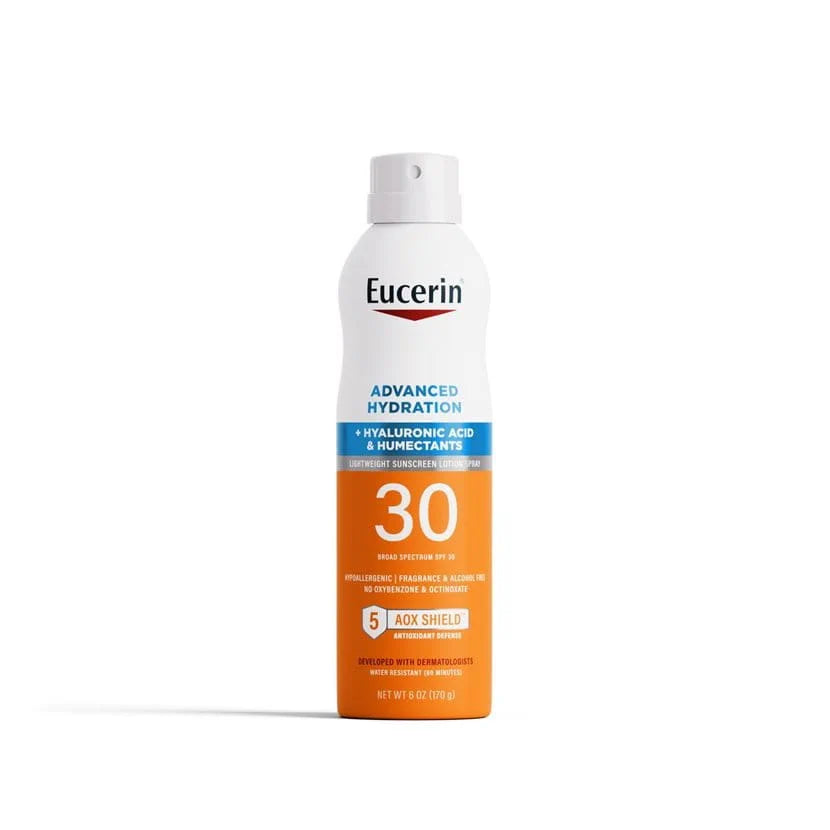 Eucerin Advanced Hydration SPF 30 Sunscreen Spray – Galari